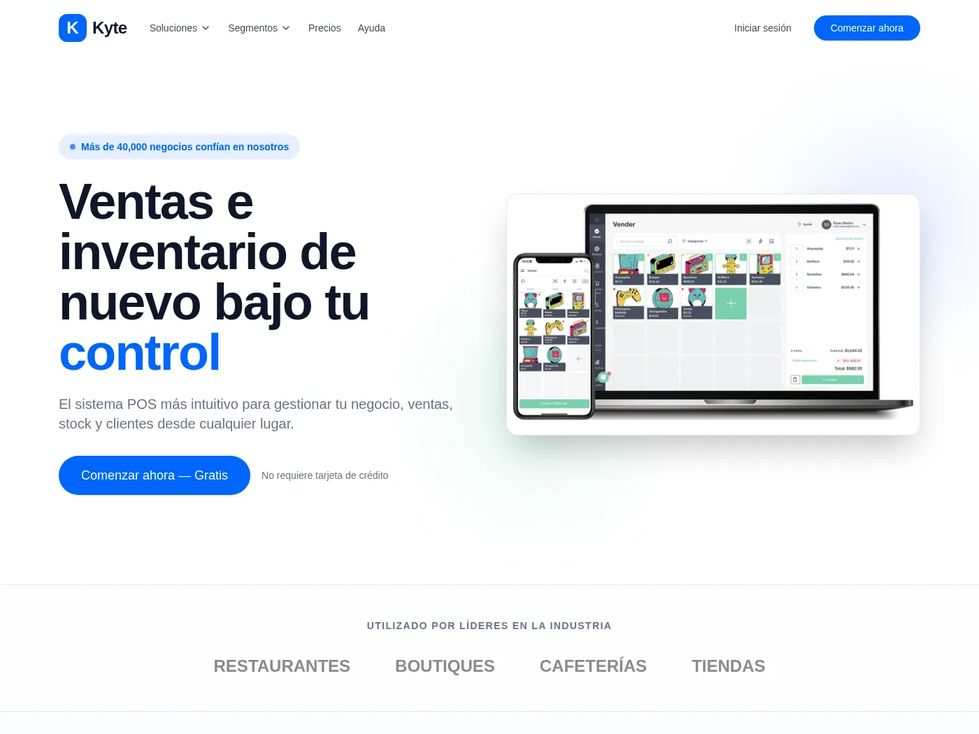 Kyte Clone Dashboard
