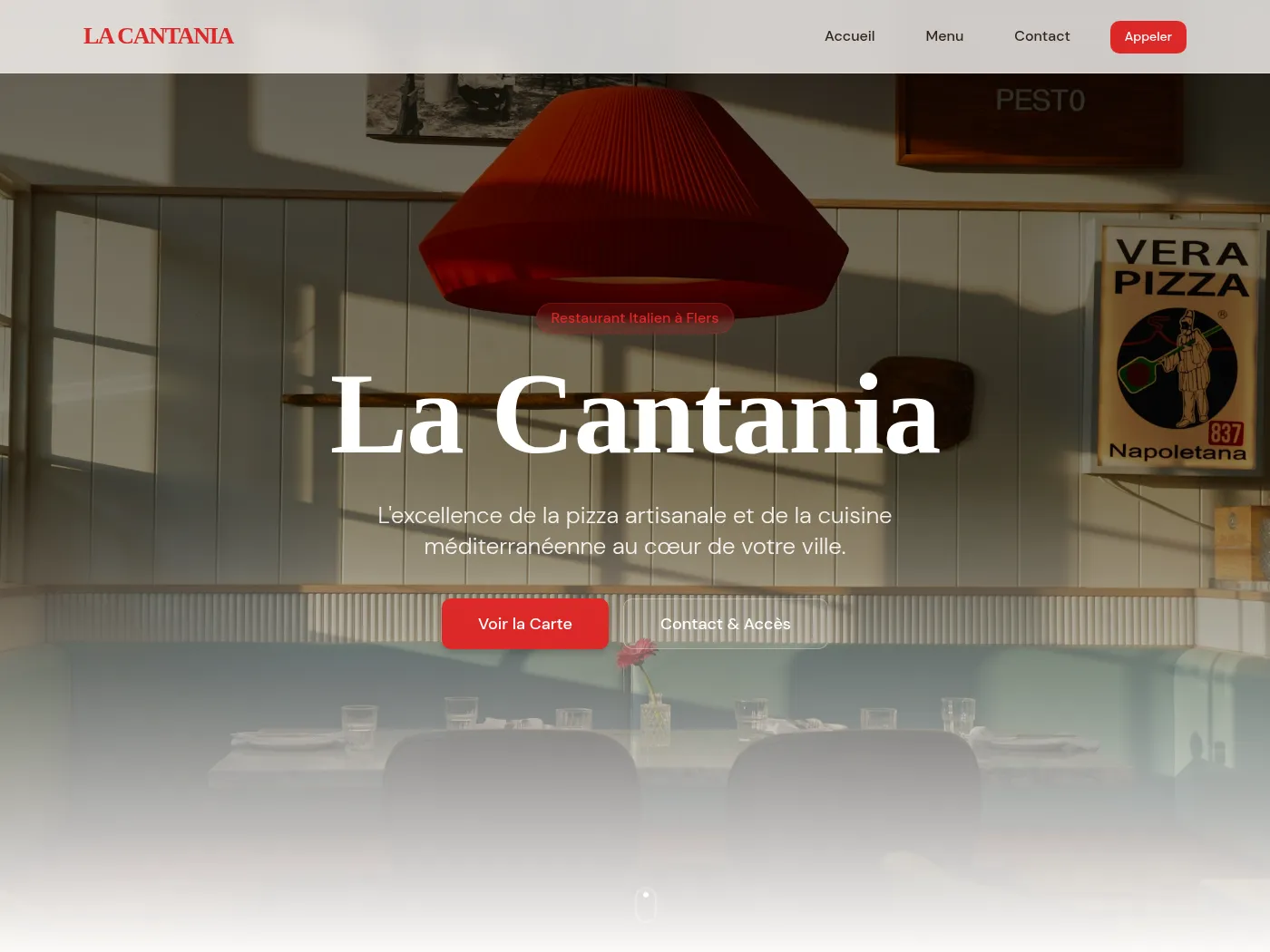 La Cantania Website