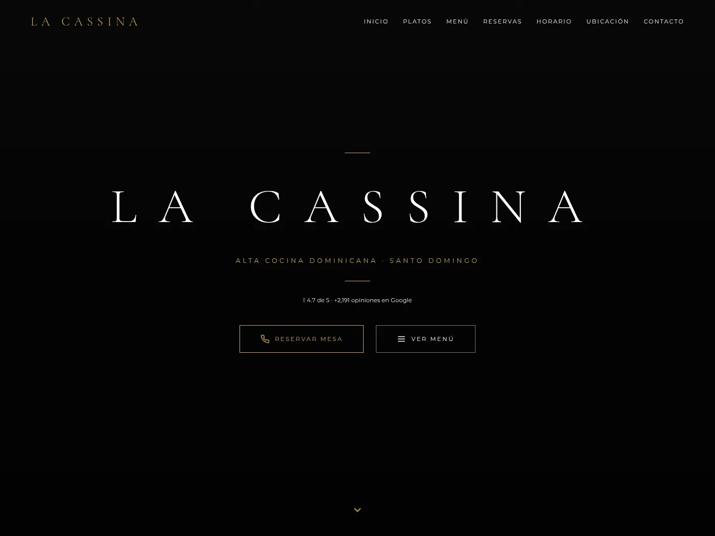 La Cassina Luxury Landing