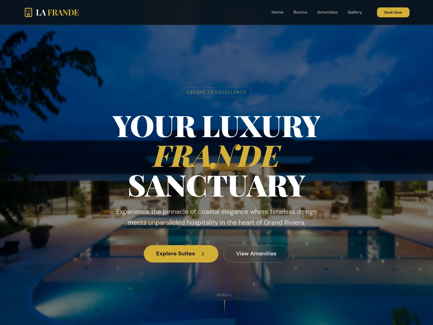 La Frande Hotel Site