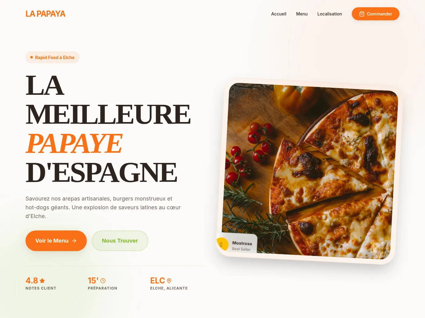 La Papaya Restaurant Site