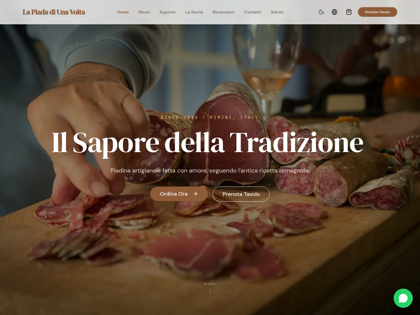 La Piada Luxury Website