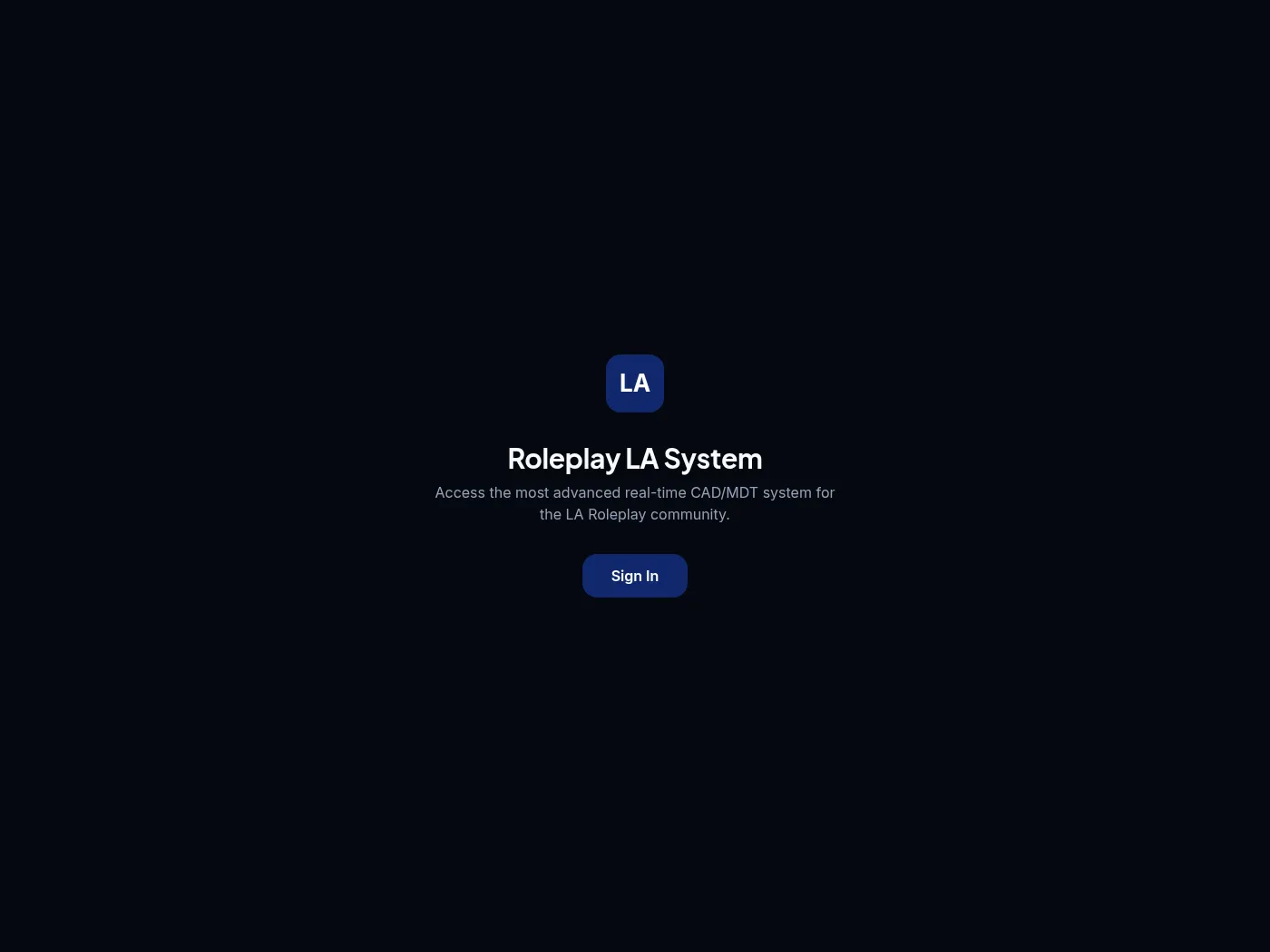Roleplay LA System