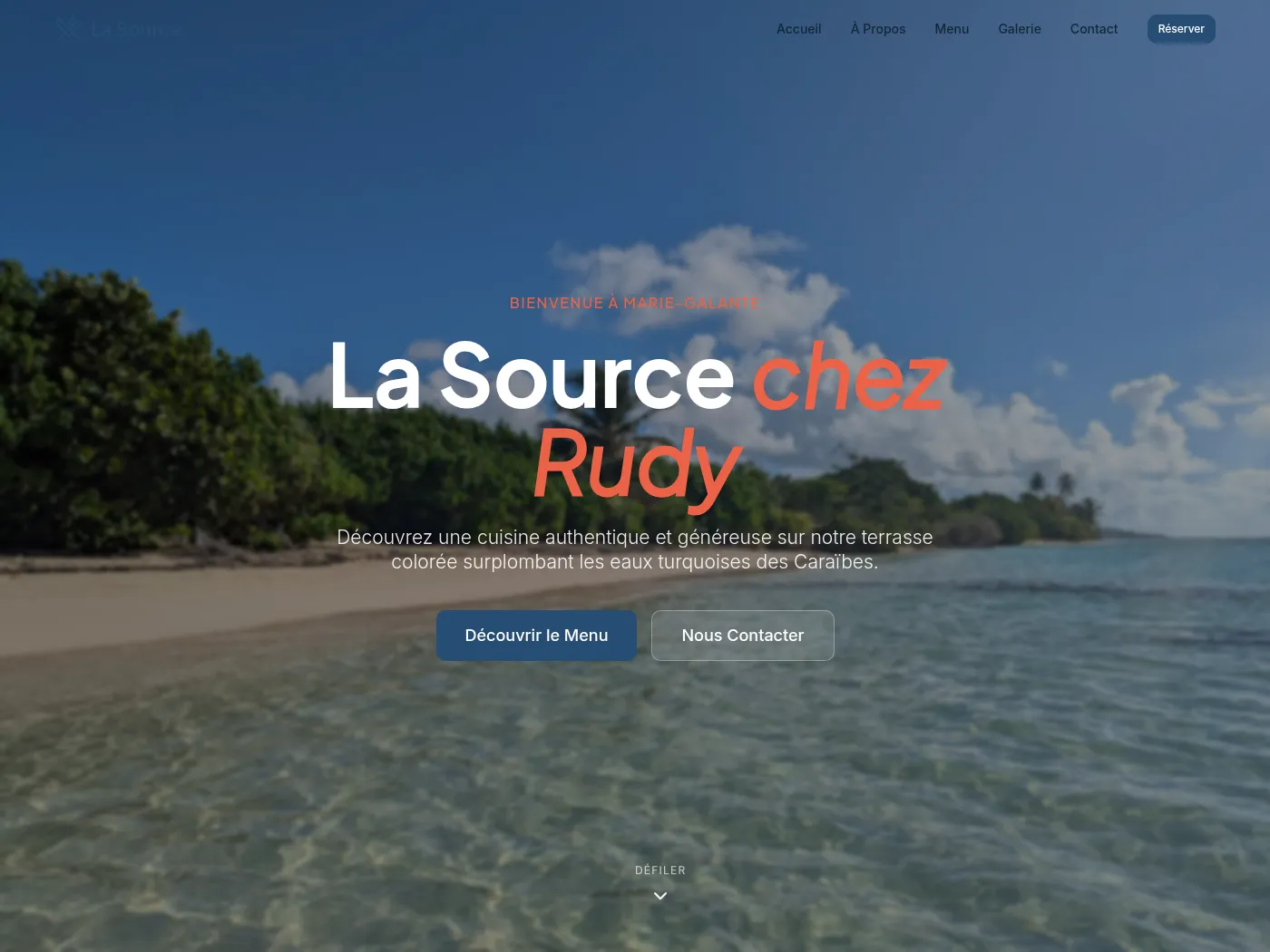La Source Restaurant Site