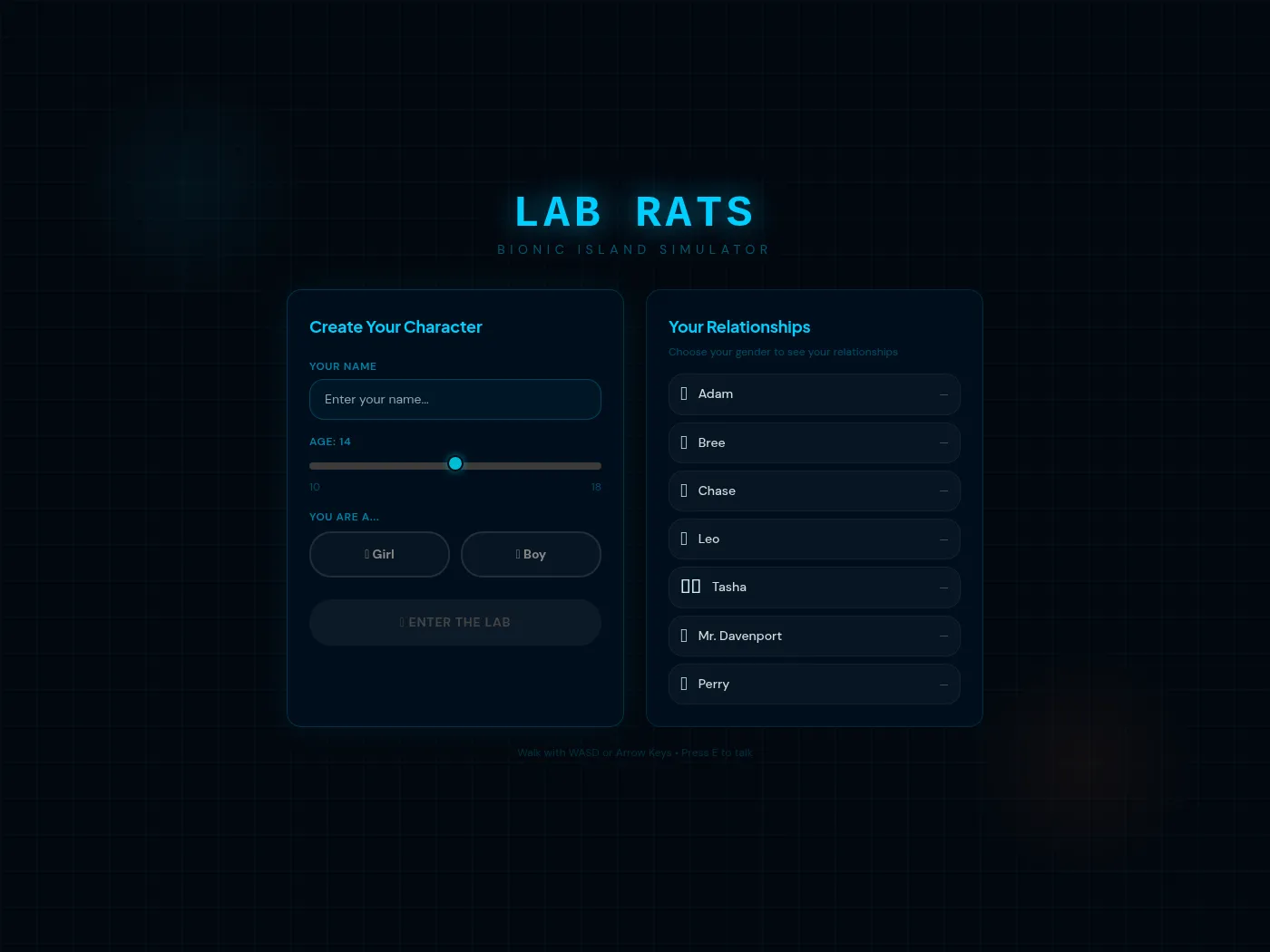 Lab Rats: Show Simulator