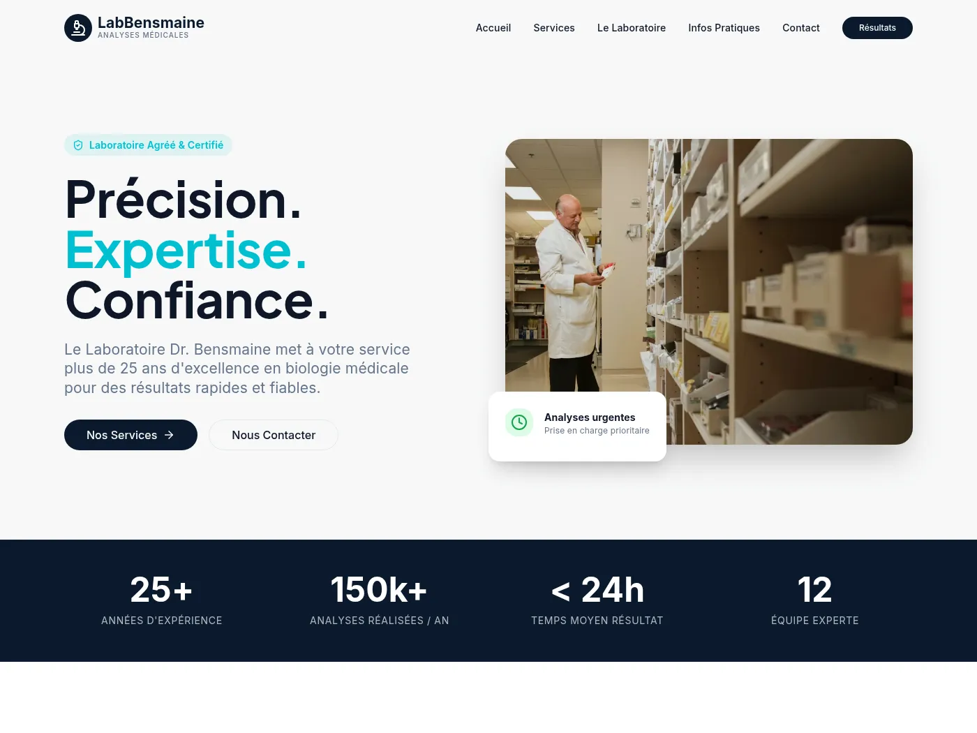 LabVitrine Web Showcase