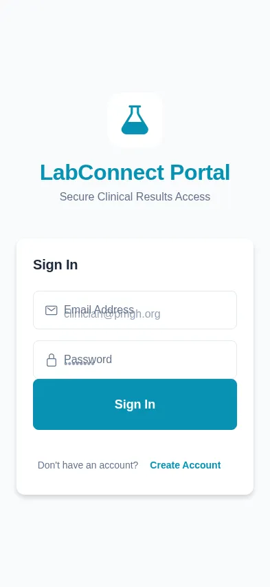 LabConnect Portal
