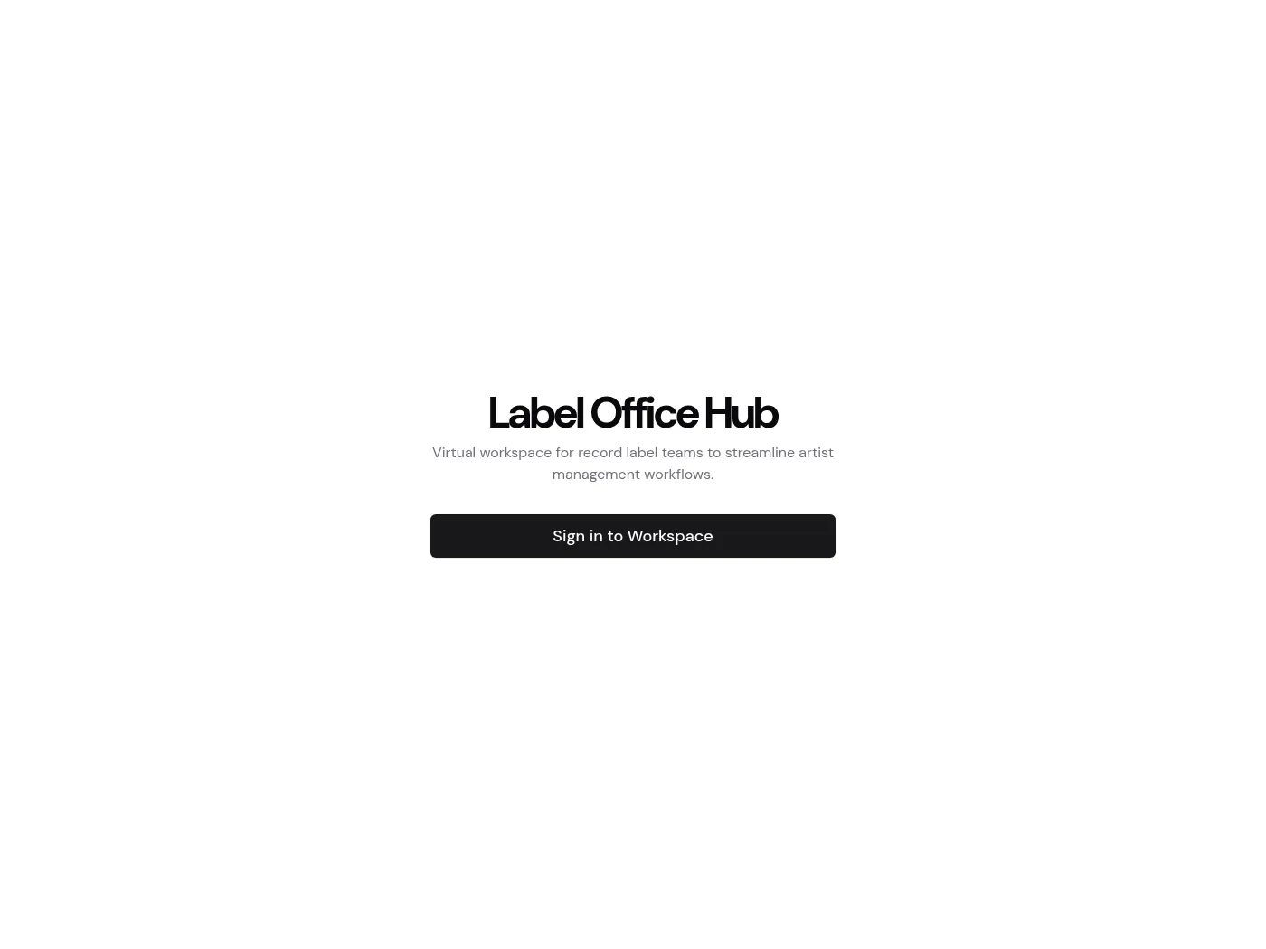 Label Office Hub
