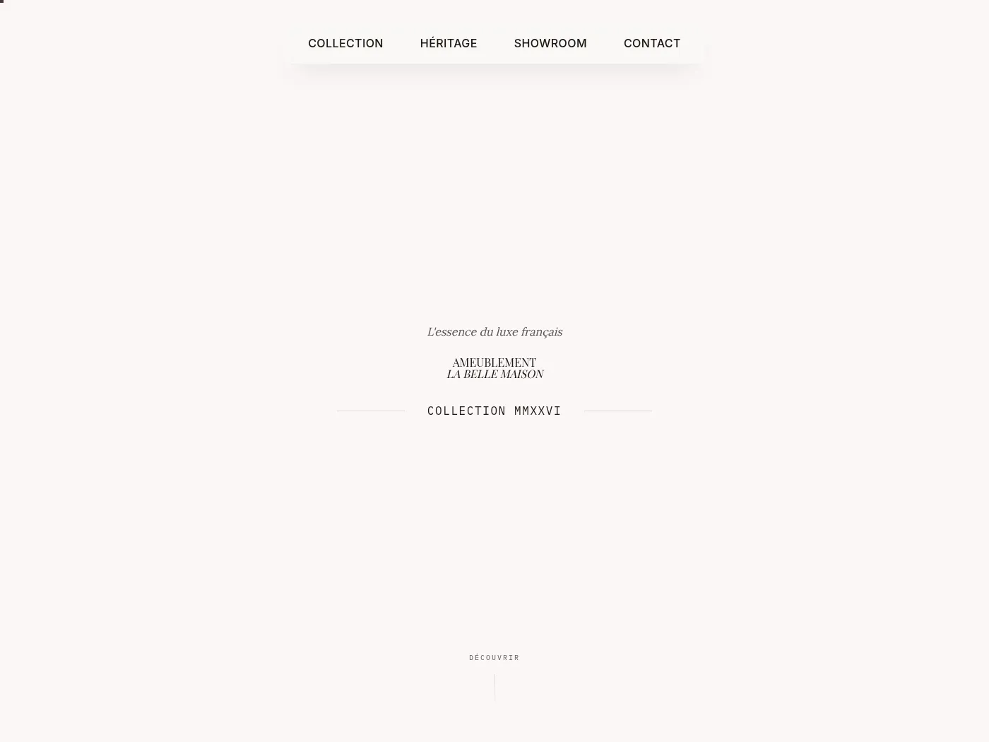 La Belle Maison Web