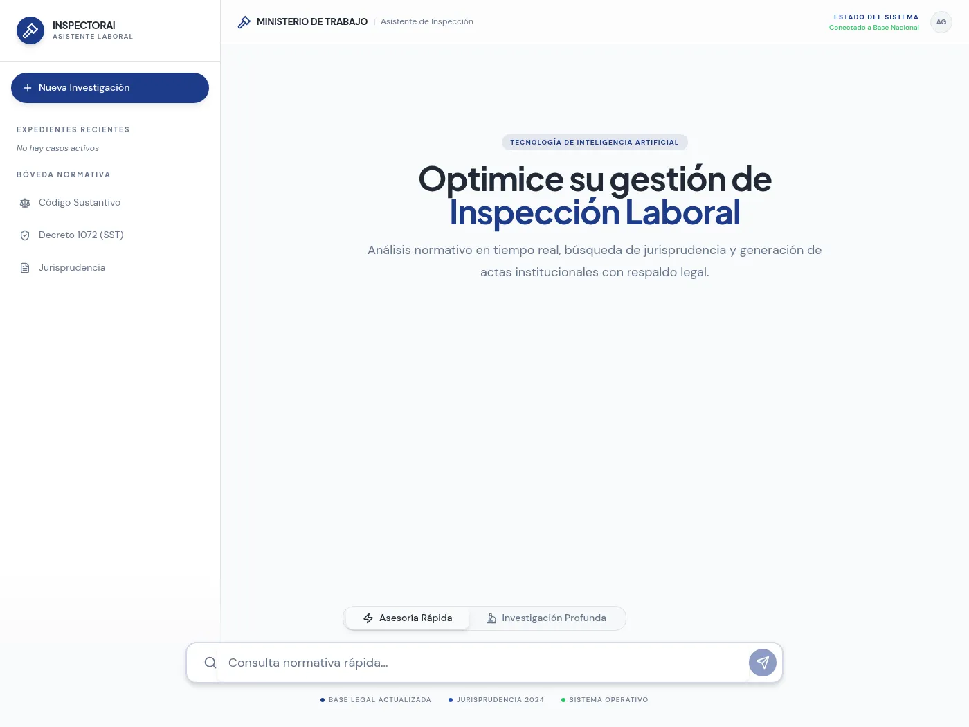 Labor Inspector AI Assistant
