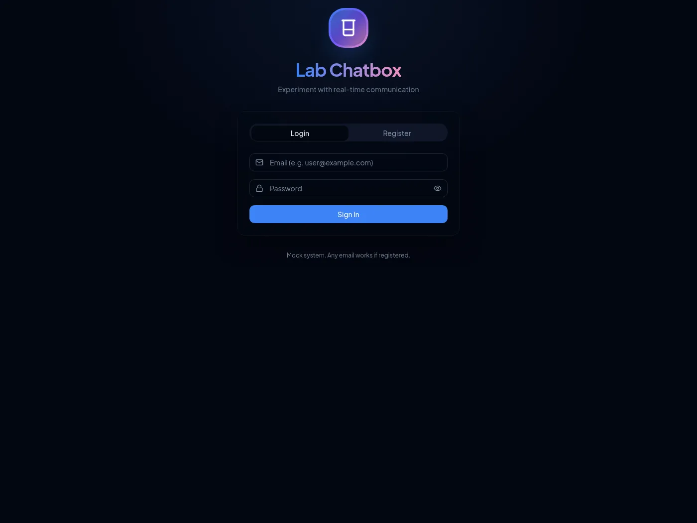 Laboratory Chatbox