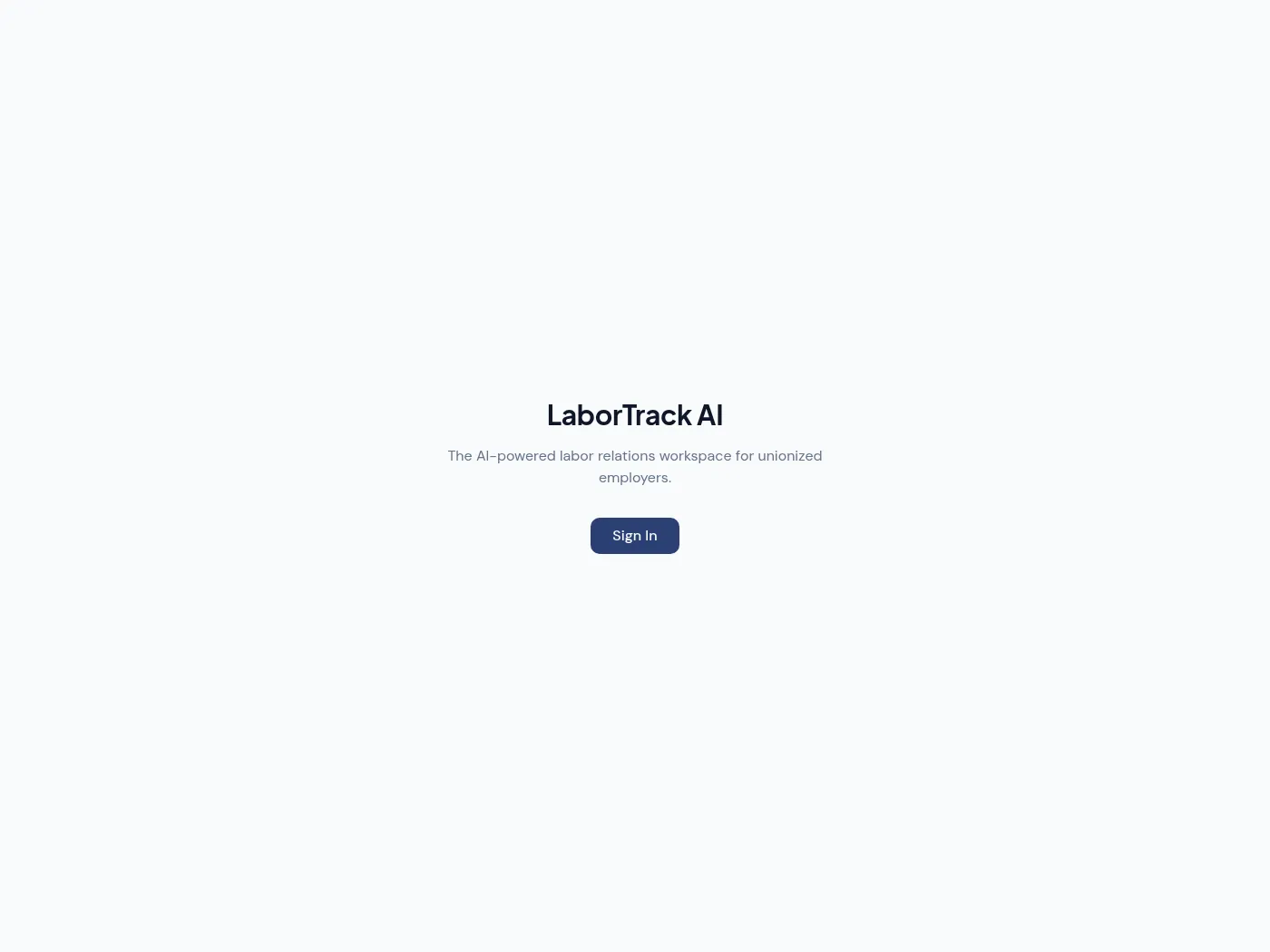 LaborTrack AI