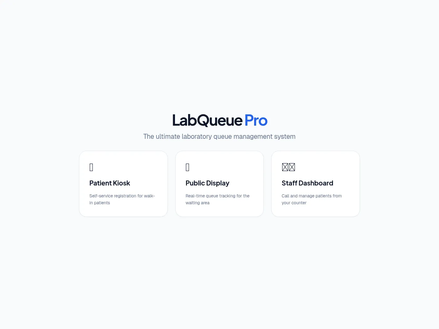 LabQueue Pro