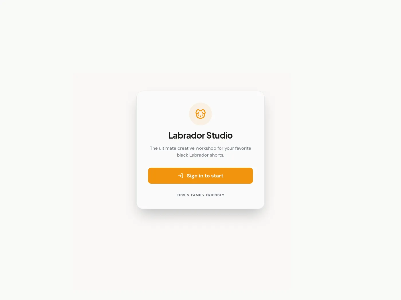 Labrador Shorts Studio