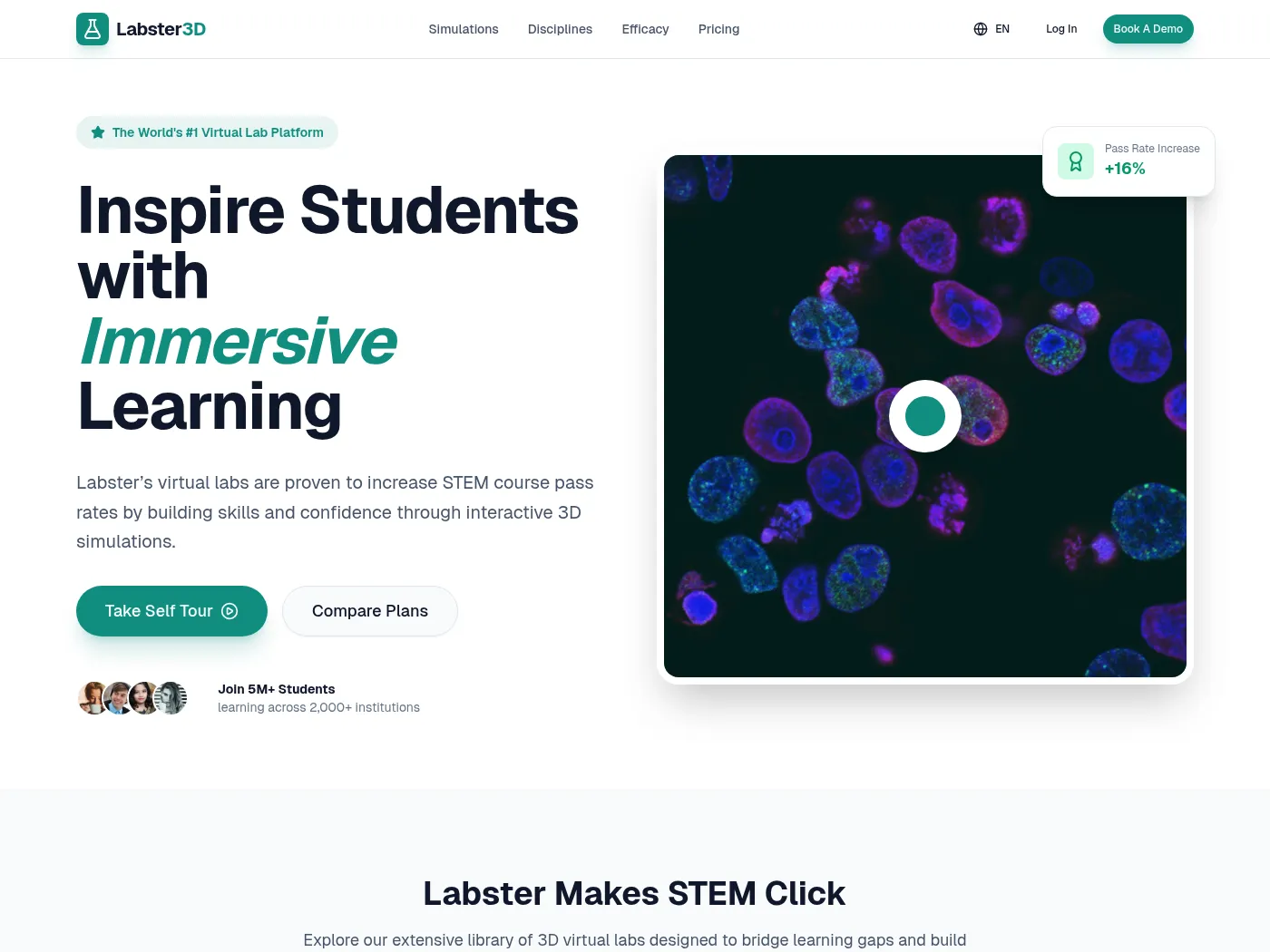 3D Virtual Labster Clone