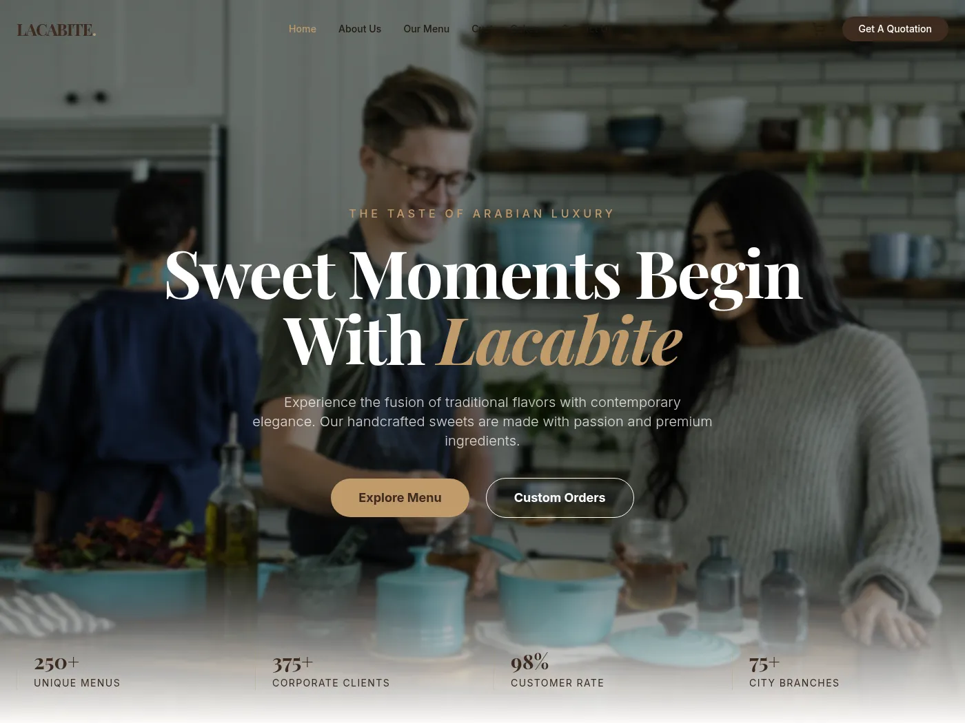 Lacabite Premium Bakery Site