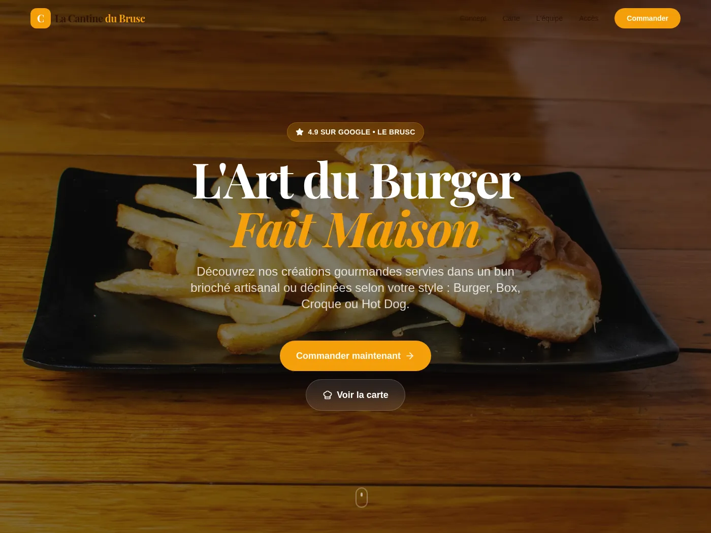 La Cantine Du Brusc Info