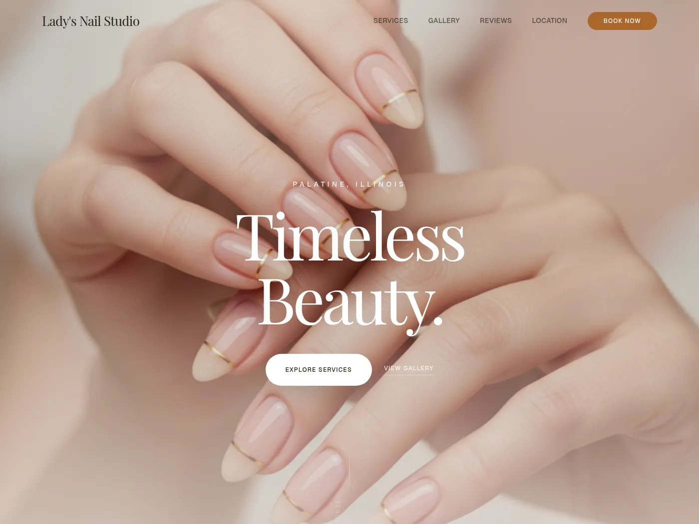 Lady's Nail Studio Web