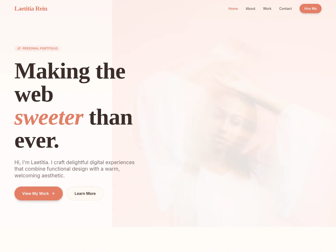 Laetitia Rein Website
