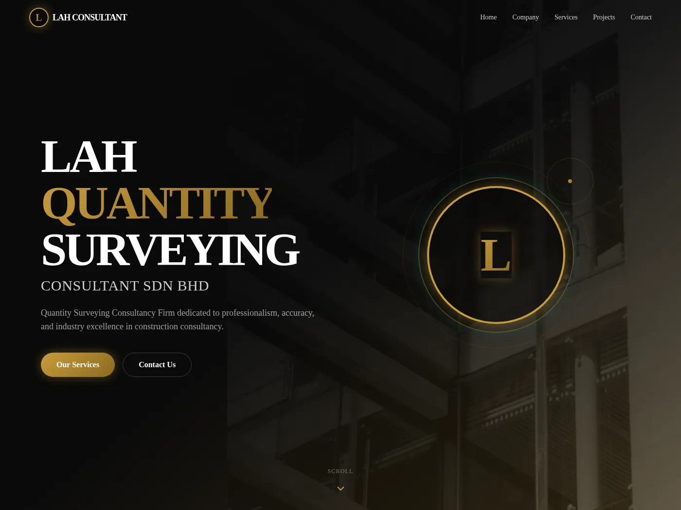 LAH QS Corporate Site