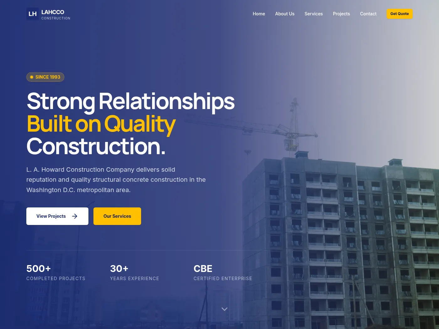 LAHCCO Modern Site