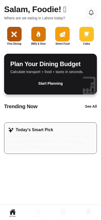 Lahore Eats & Budget Planner