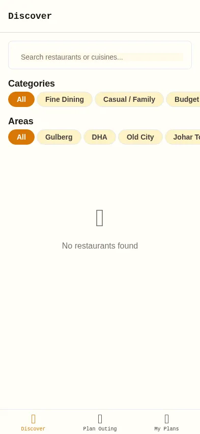 Lahore Eats Planner