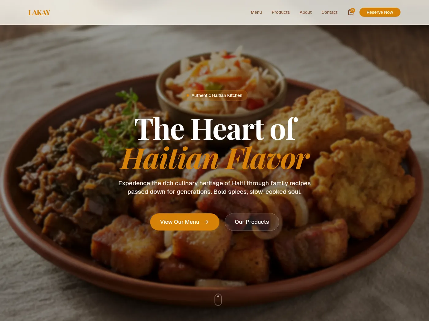 Lakay Restaurant Web