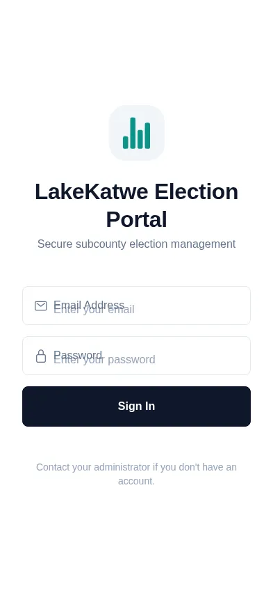 LakeKatwe Election Portal
