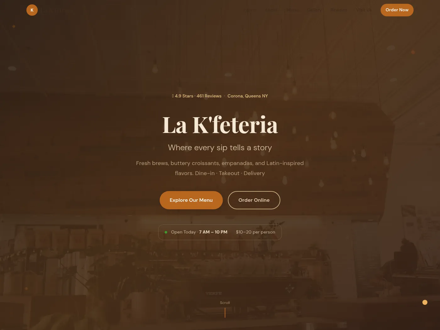 La K’feteria Website