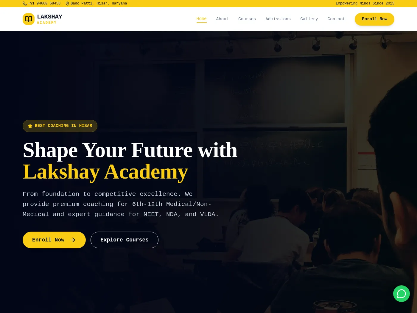 Lakshay Academy Portal