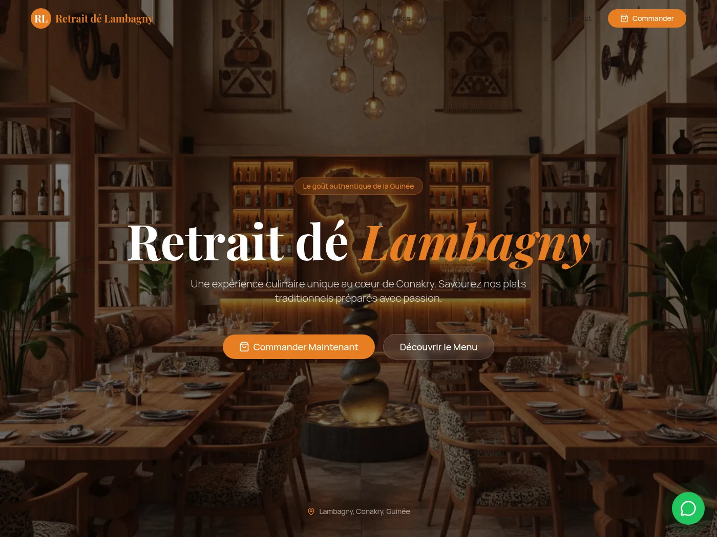 Retrait dé Lambagny Webpage