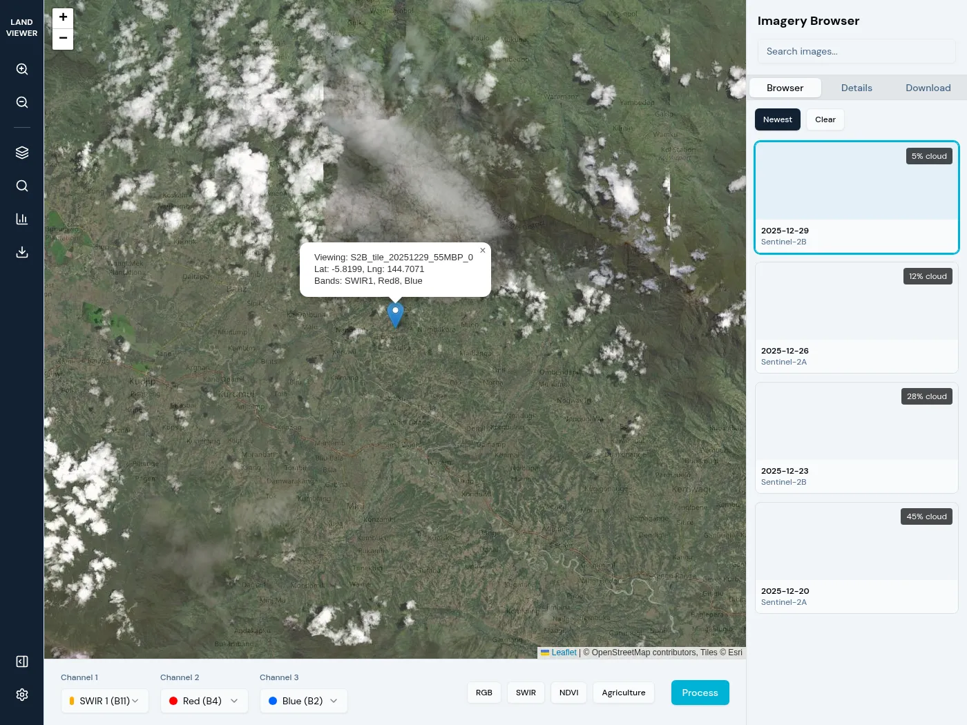 Land Viewer Clone
