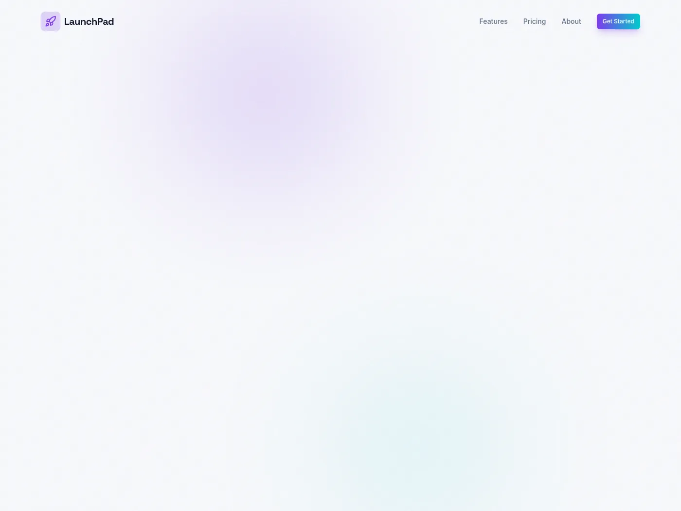LaunchPad Landing Page