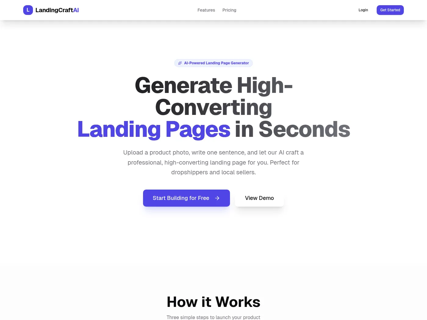 LandingCraft AI