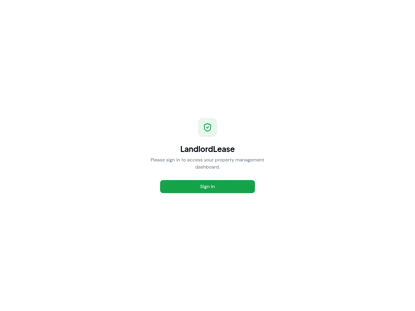 Landlord Lease Dashboard