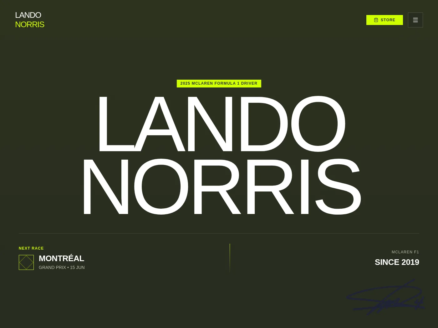 Lando Norris Fan Site