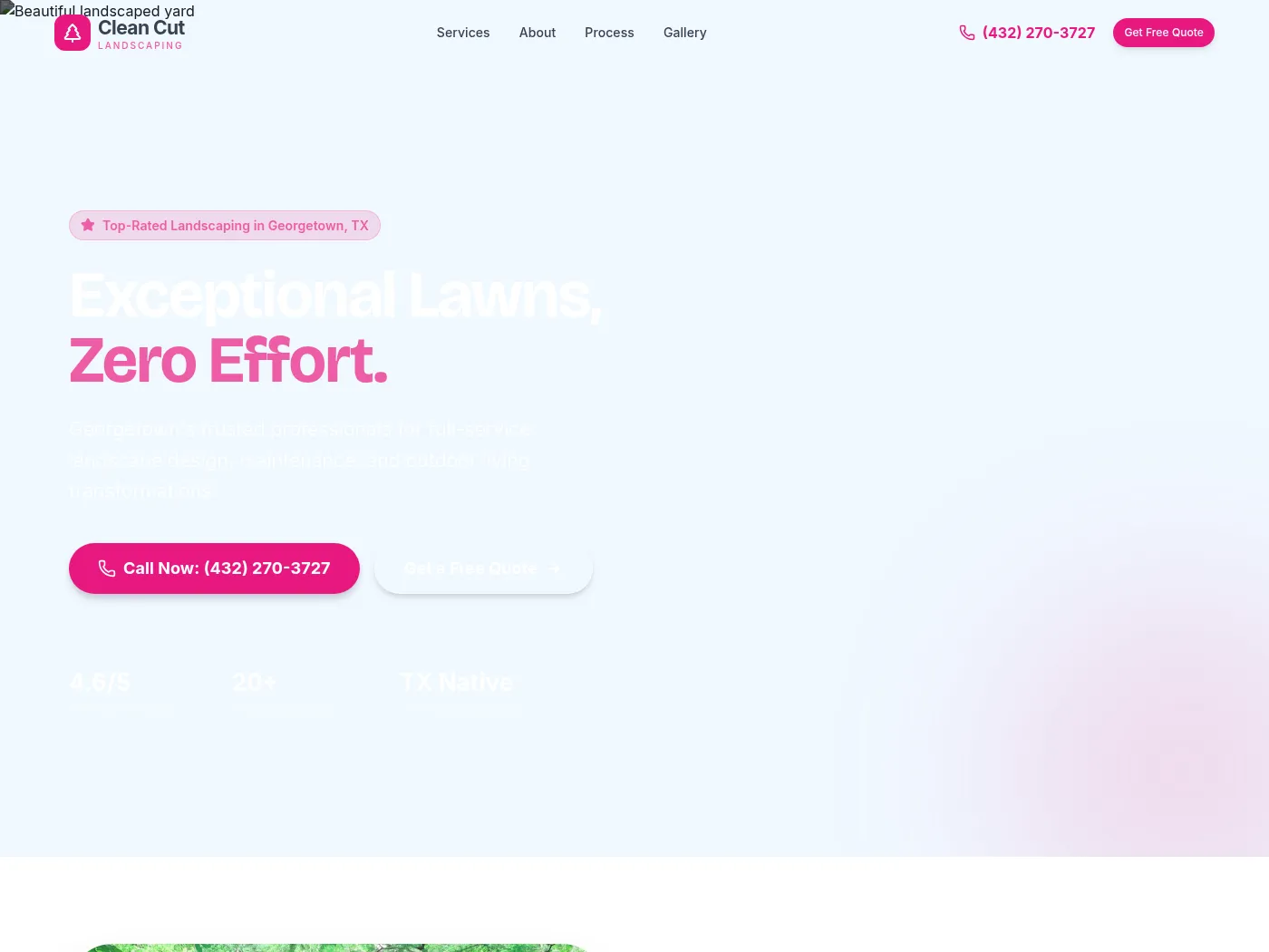 Clean Cut Site Builder