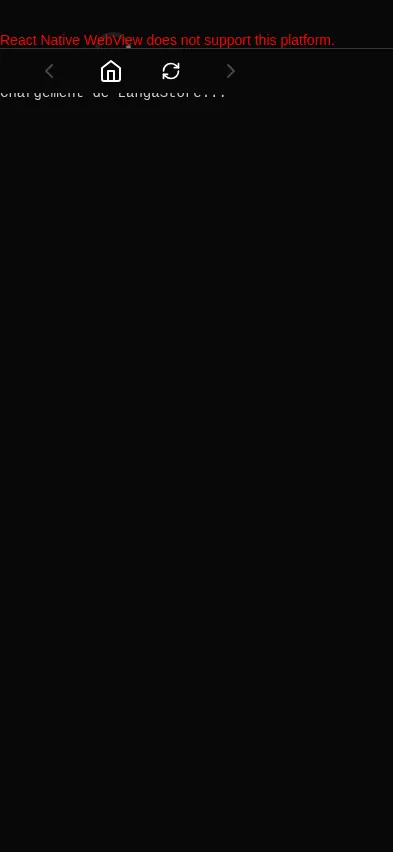 LangaStore Offline Webview