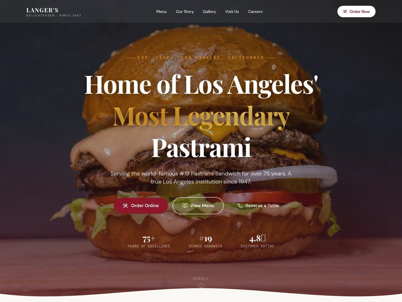 Langer’s Deli Careers Portal