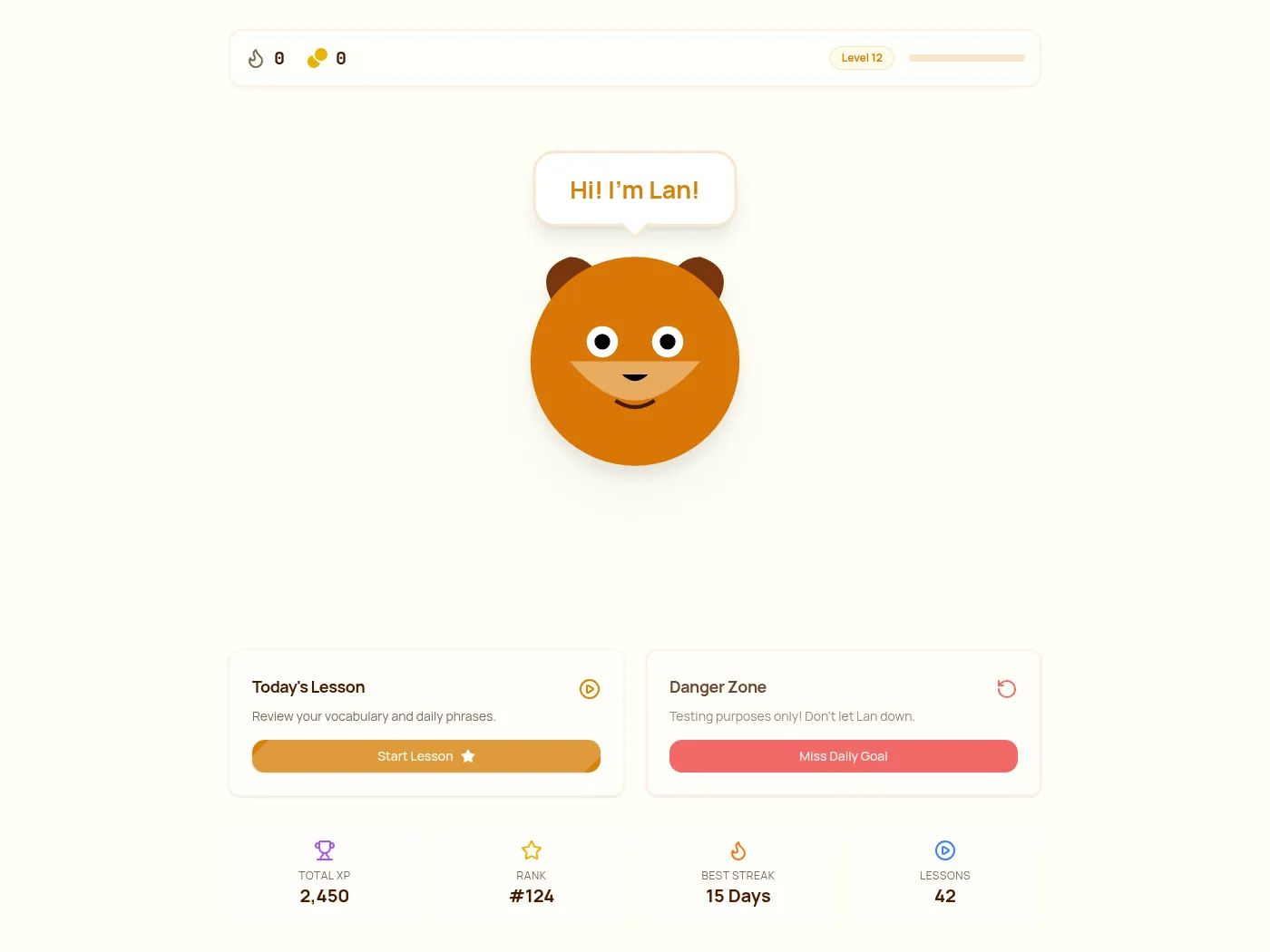 Langi Personality Guide
