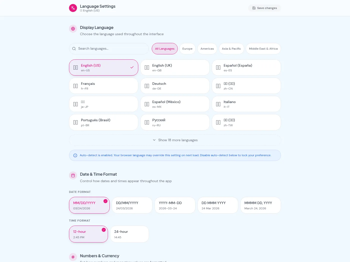 LangSwitch Portal