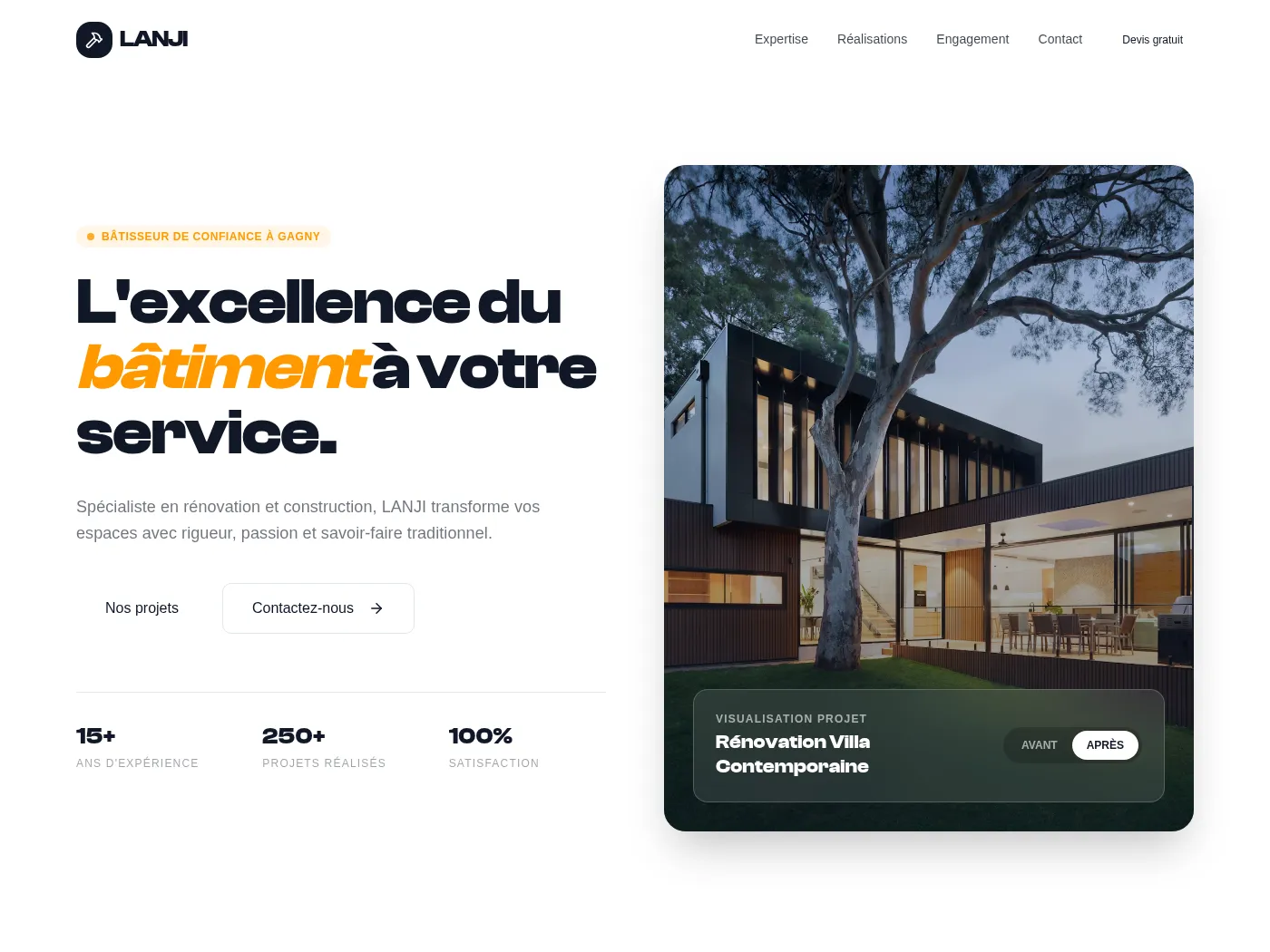 LANJI Company Website