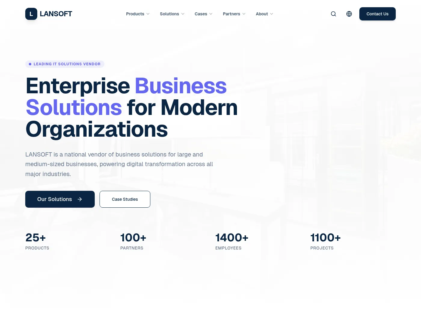 LANSOFT Company Website