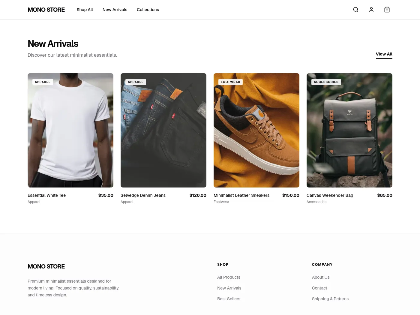Scalable Laravel E-Commerce