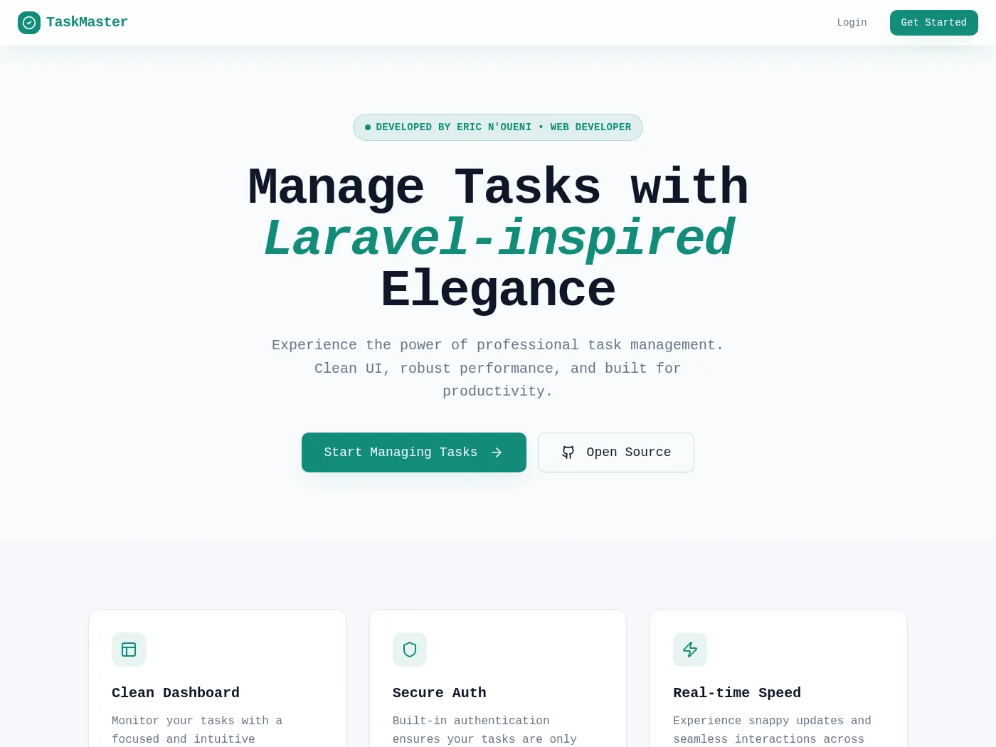 Laravel Task Manager