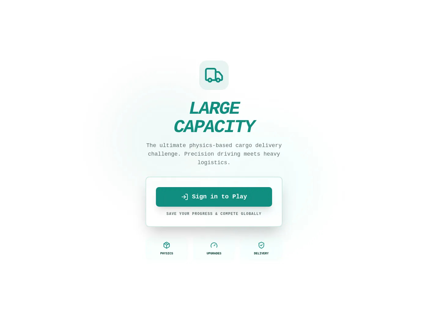 Large Capacity Car Game