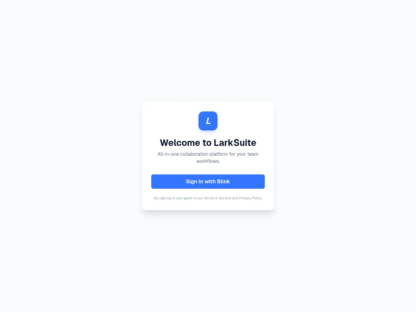 LarkSuite Clone