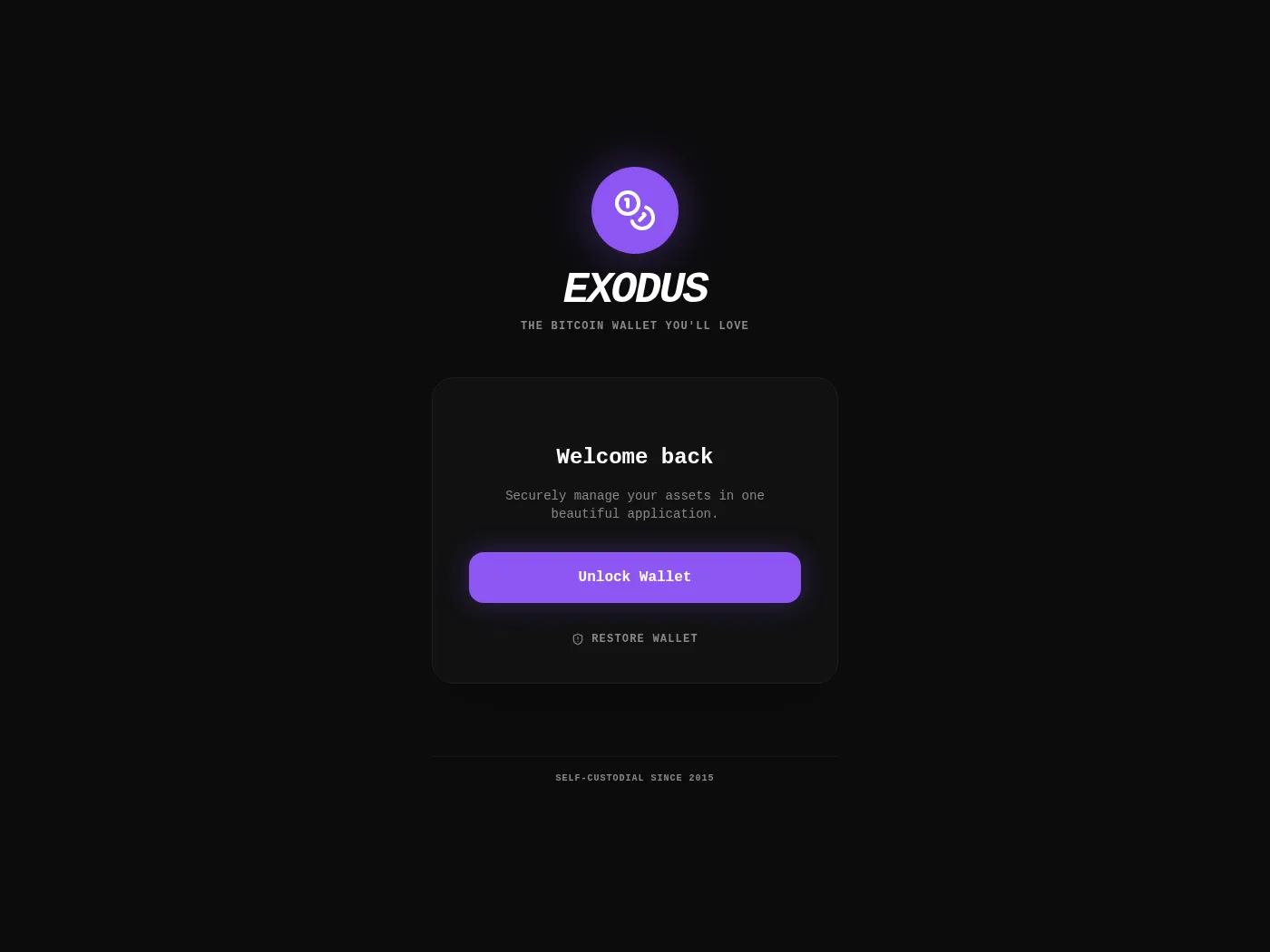 Larped Bitcoin Wallet