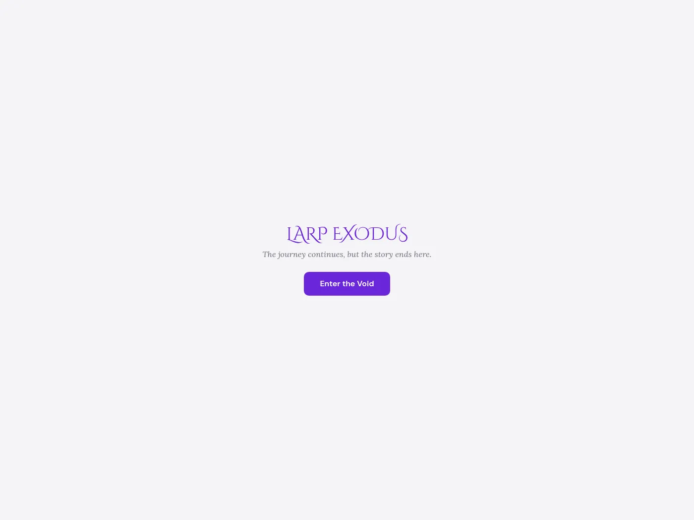 LARP Exodus Tool